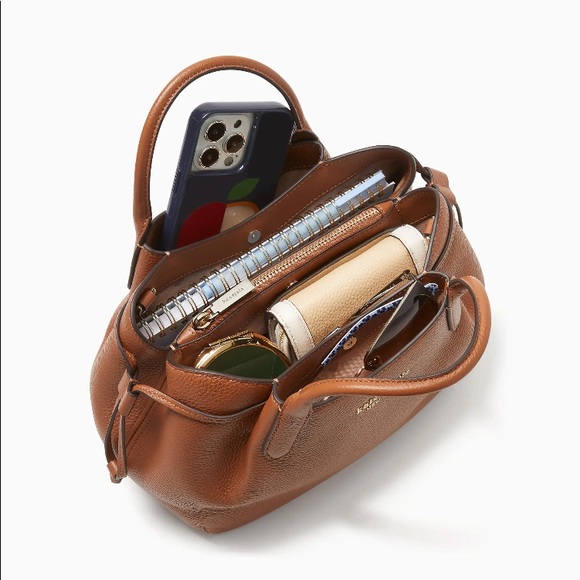 kate spade | Bags | Kate Spade Dumpling Small Pebbled Leather Satchel ...